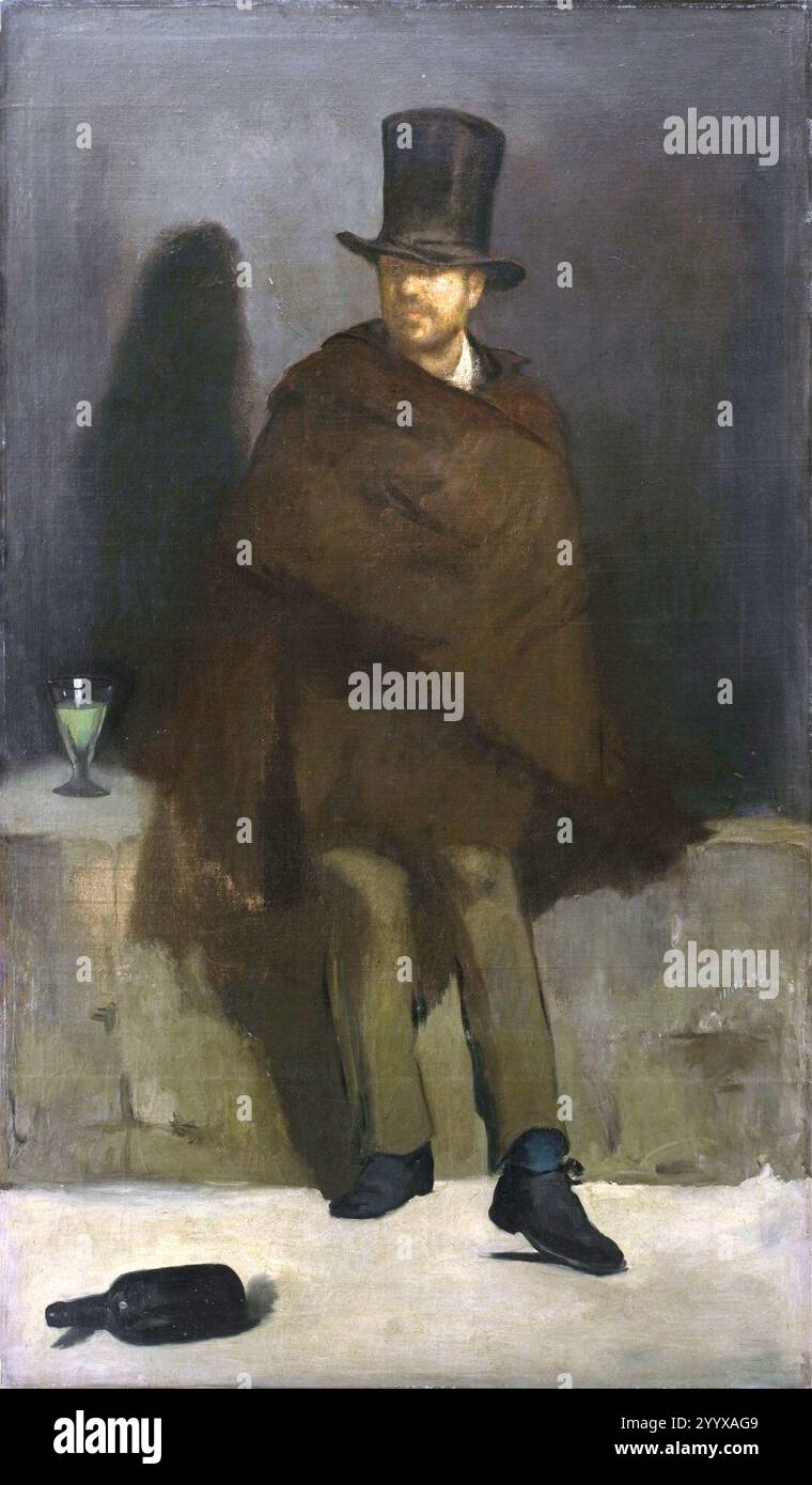 Edouard Manet - The Absinthe Drinker Stock Photo - Alamy