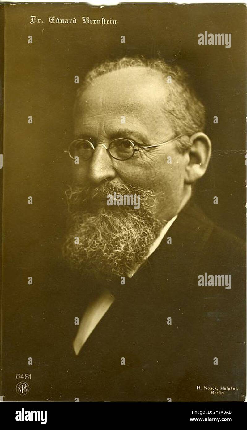 Eduard Bernstein 1910–1920 Stock Photo - Alamy