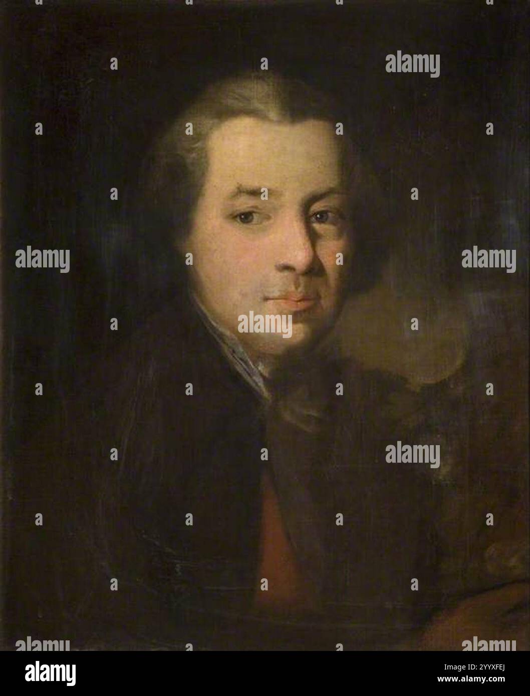 Edward Alcock (d.1778) - William Shenstone (1714–1763 Stock Photo - Alamy