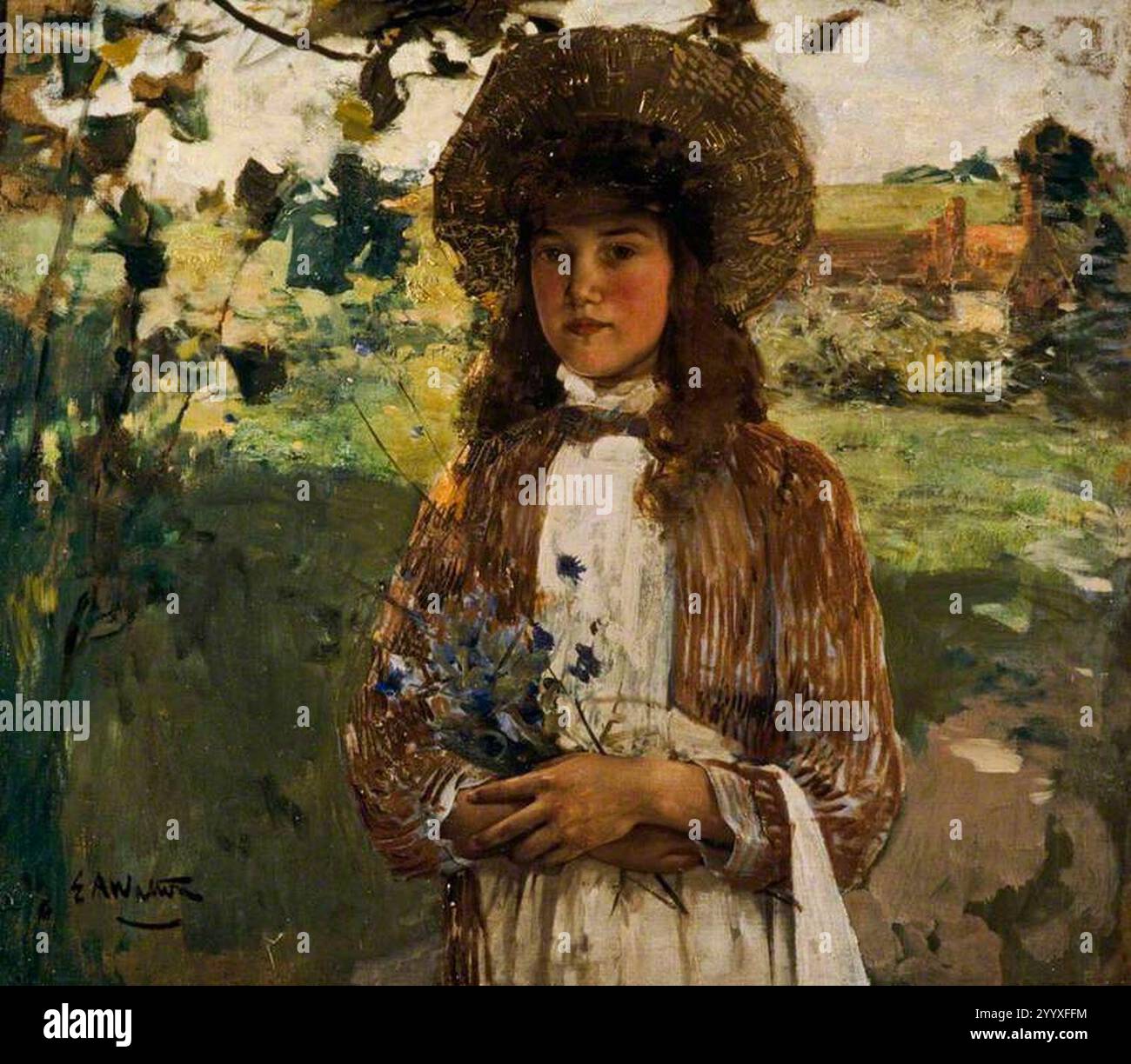 Edward Arthur Walton (1860-1922) - Bluette Stock Photo - Alamy