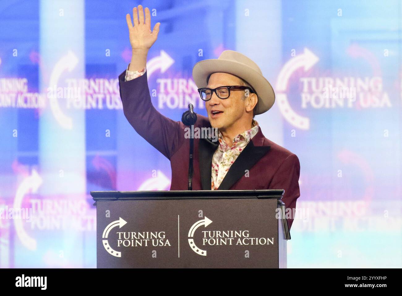 Phoenix, USA. 22nd Dec, 2024. Actor Rob Schneider is a featured speaker ...