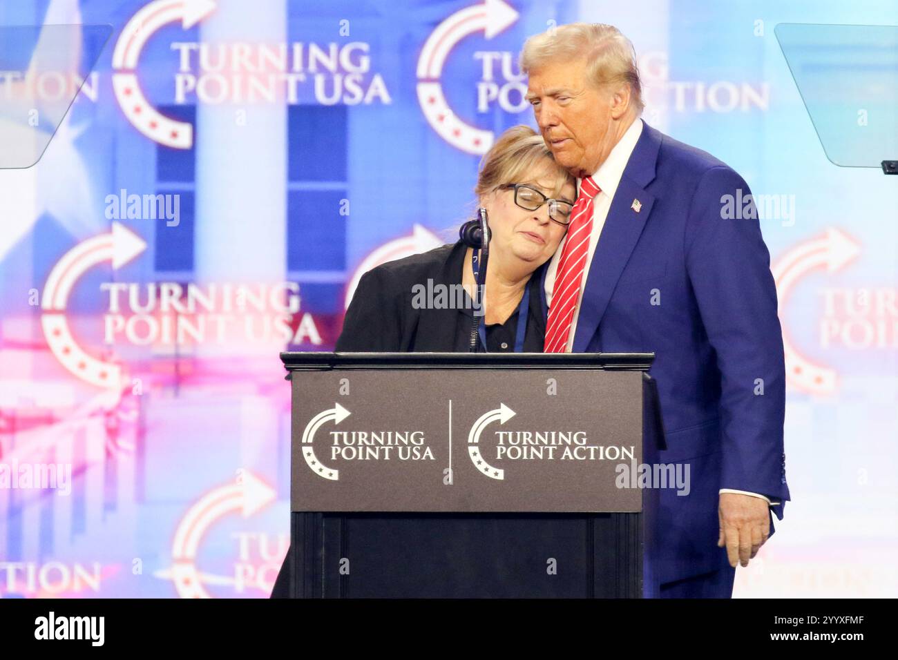 Phoenix, USA. 22nd Dec, 2024. Donald Trump called Patty Martin to the ...