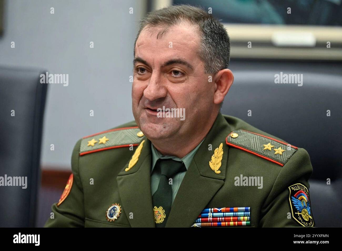 Edward Asryan, Armenian Armed Forces chief of the General Staff Stock ...