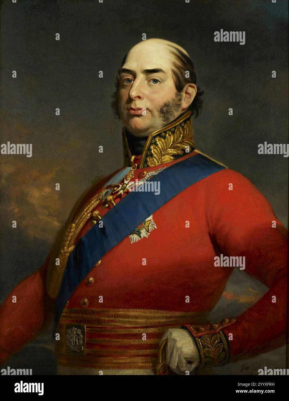 Edward Augustus of Hanover duke of Kent Stock Photo - Alamy