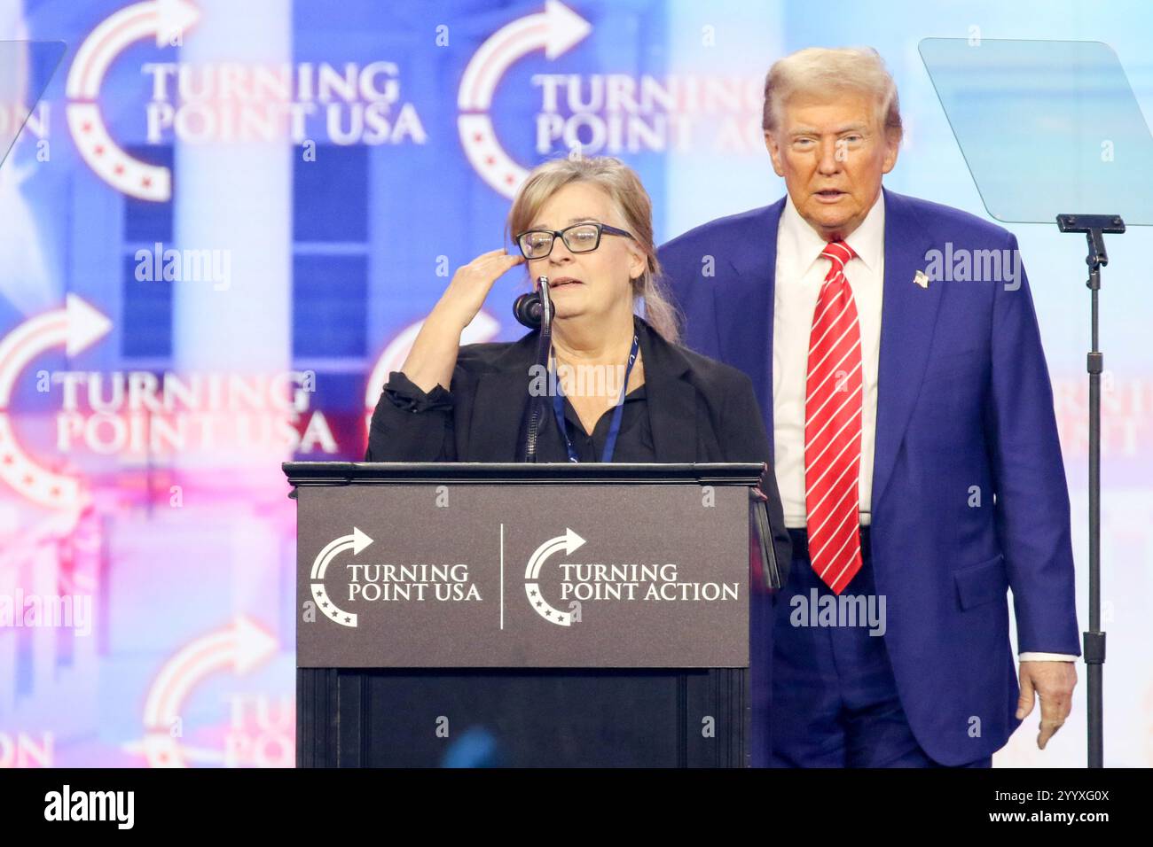 Phoenix, USA. 22nd Dec, 2024. Donald Trump called Patty Martin to the ...