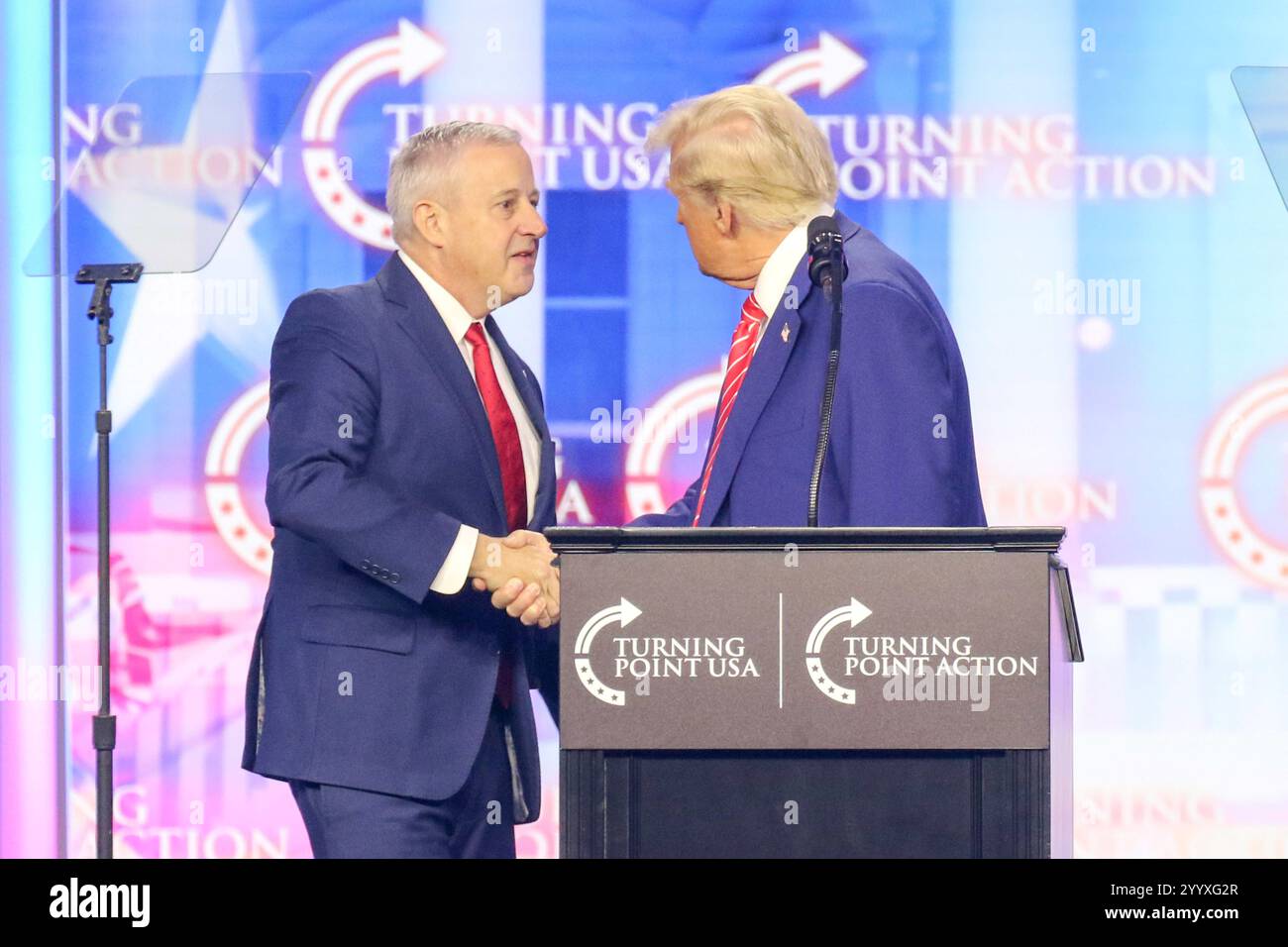 Phoenix, USA. 22nd Dec, 2024. Donald Trump called RNC Chairman Michael ...