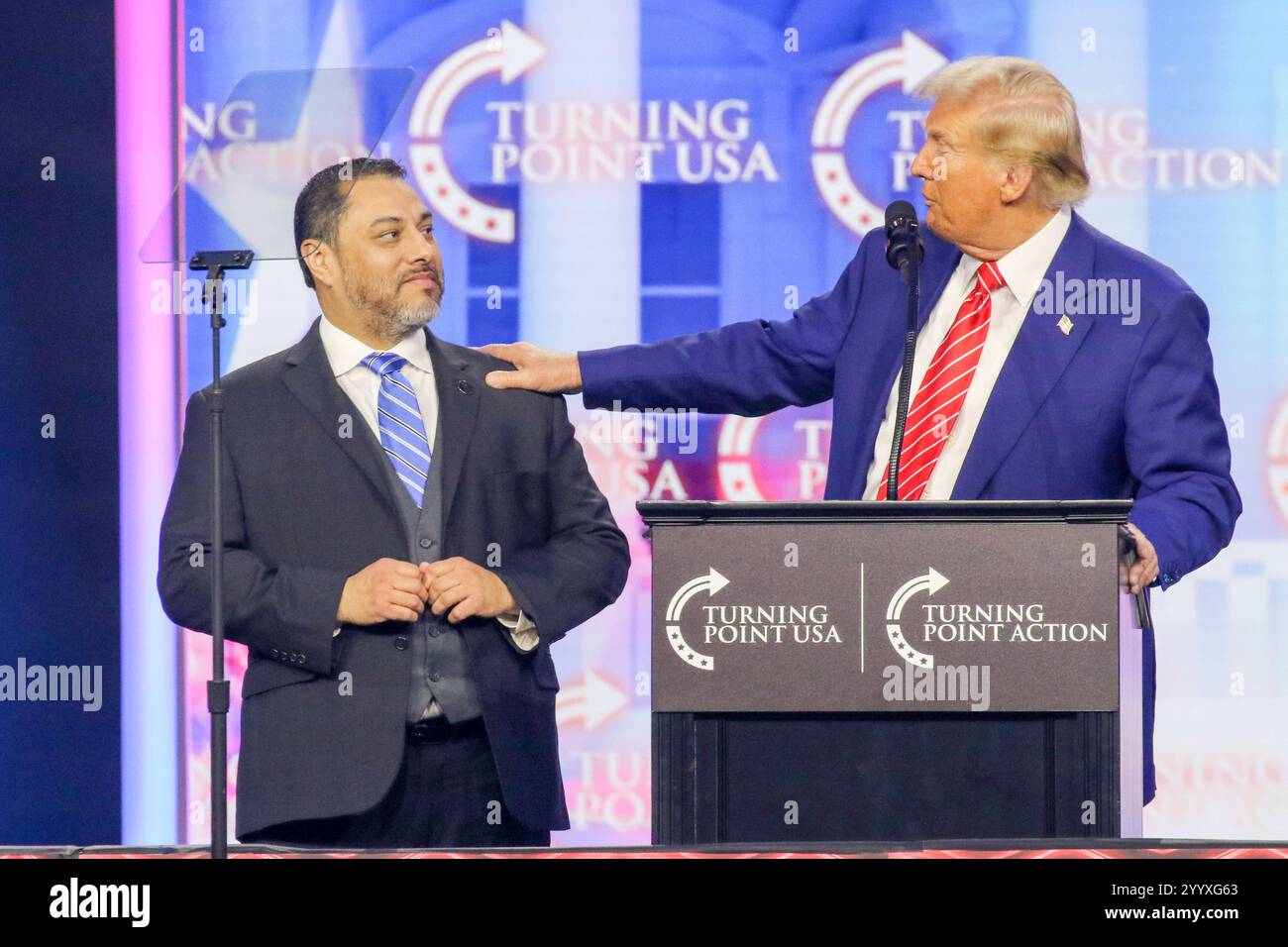Phoenix, USA. 22nd Dec, 2024. Donald Trump called Paul Perez to the ...
