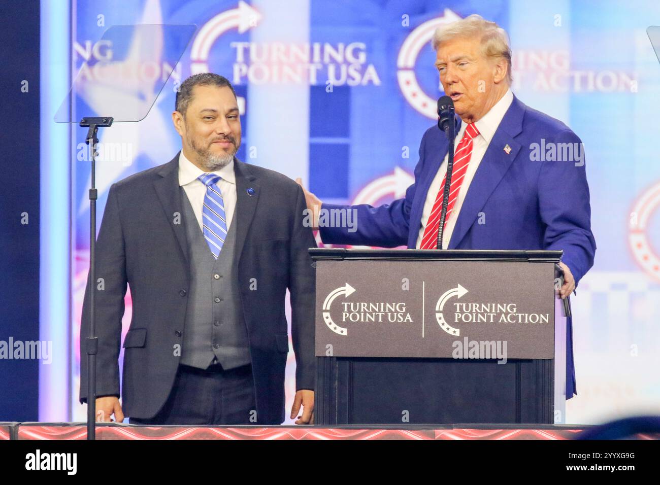 Phoenix, USA. 22nd Dec, 2024. Donald Trump called Paul Perez to the ...