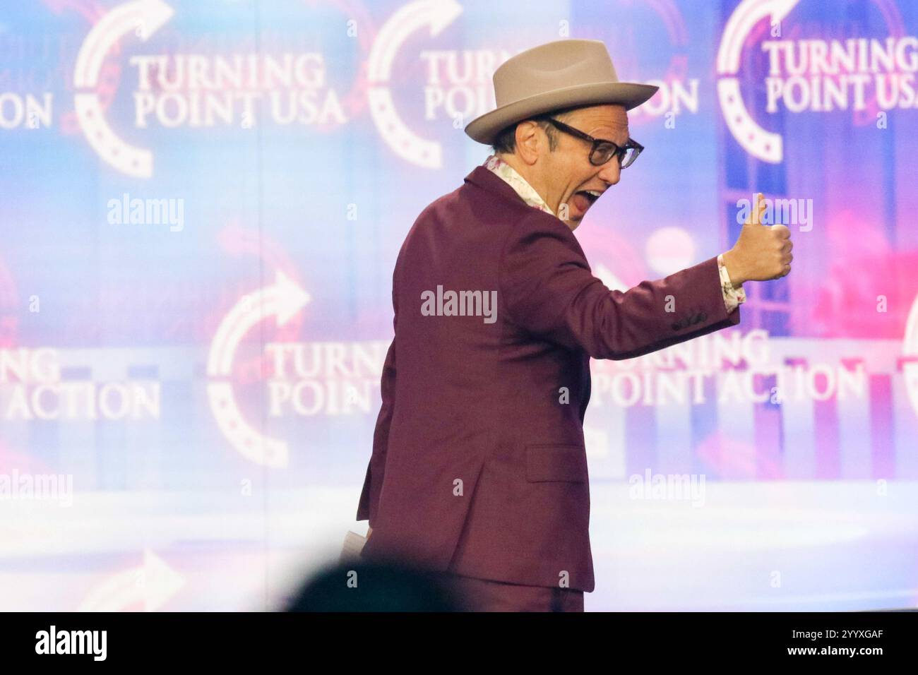 Phoenix, USA. 22nd Dec, 2024. Actor Rob Schneider is a featured speaker ...