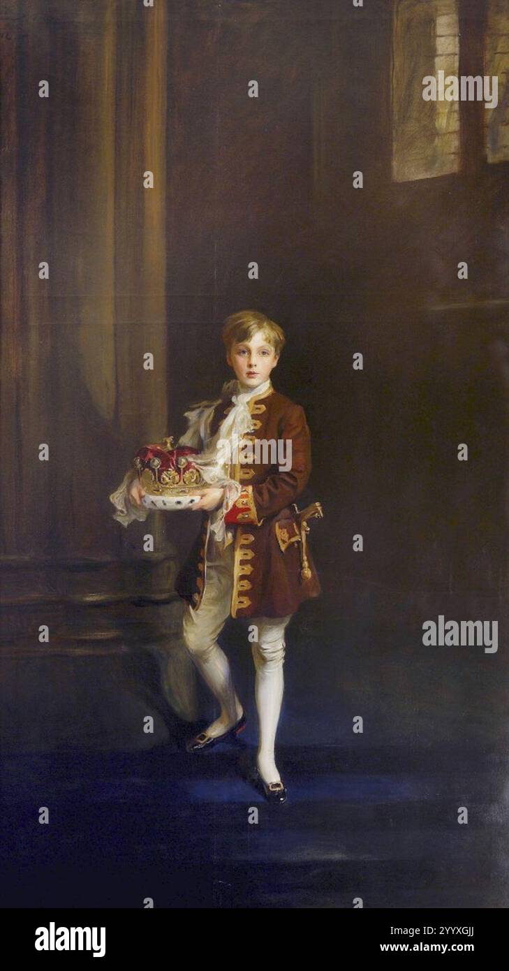 Edward Charles Stewart Robert Vane-Tempest-Stewart, later 8th Marquess ...