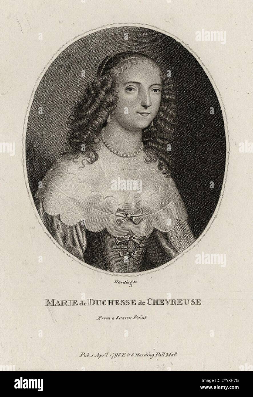 Edward Harding - Marie de Rohan-Montbazon, duchesse de Chevreuse Stock ...