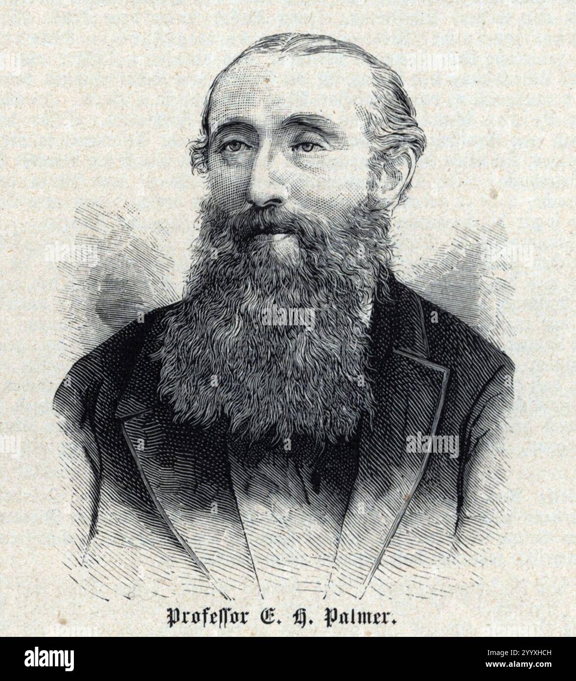 Edward Henry Palmer 1883 Stock Photo - Alamy