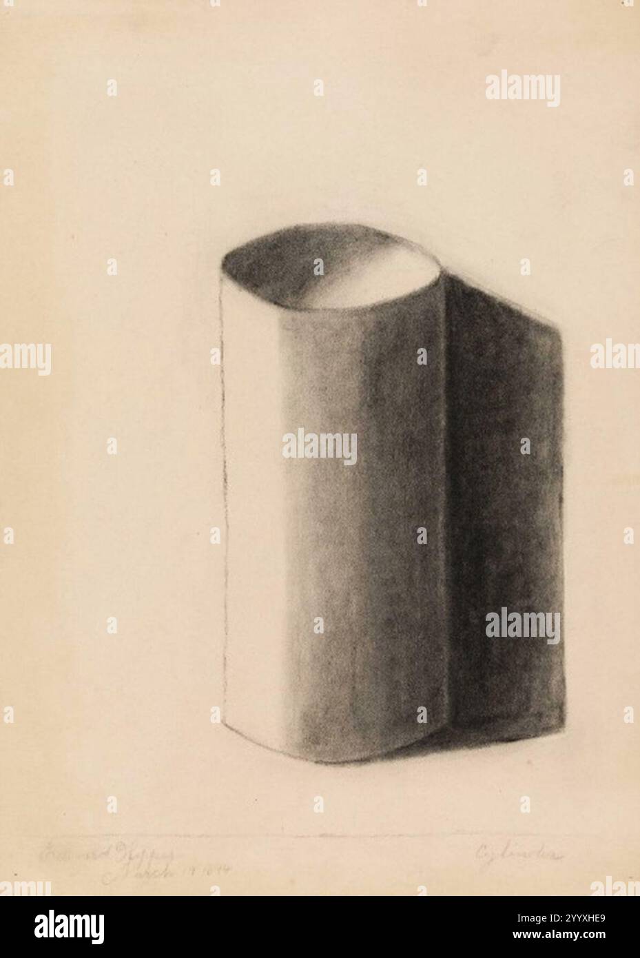 Edward Hopper Cylinder Stock Photo - Alamy