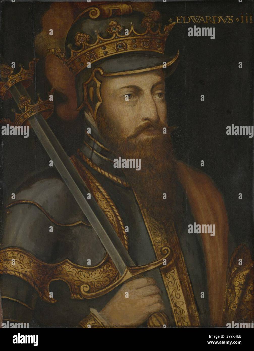 Edward III (18th century Stock Photo - Alamy
