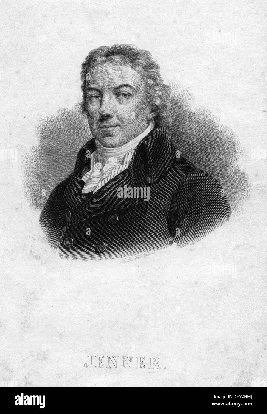 Edward Jenner (par Fontaine Stock Photo - Alamy