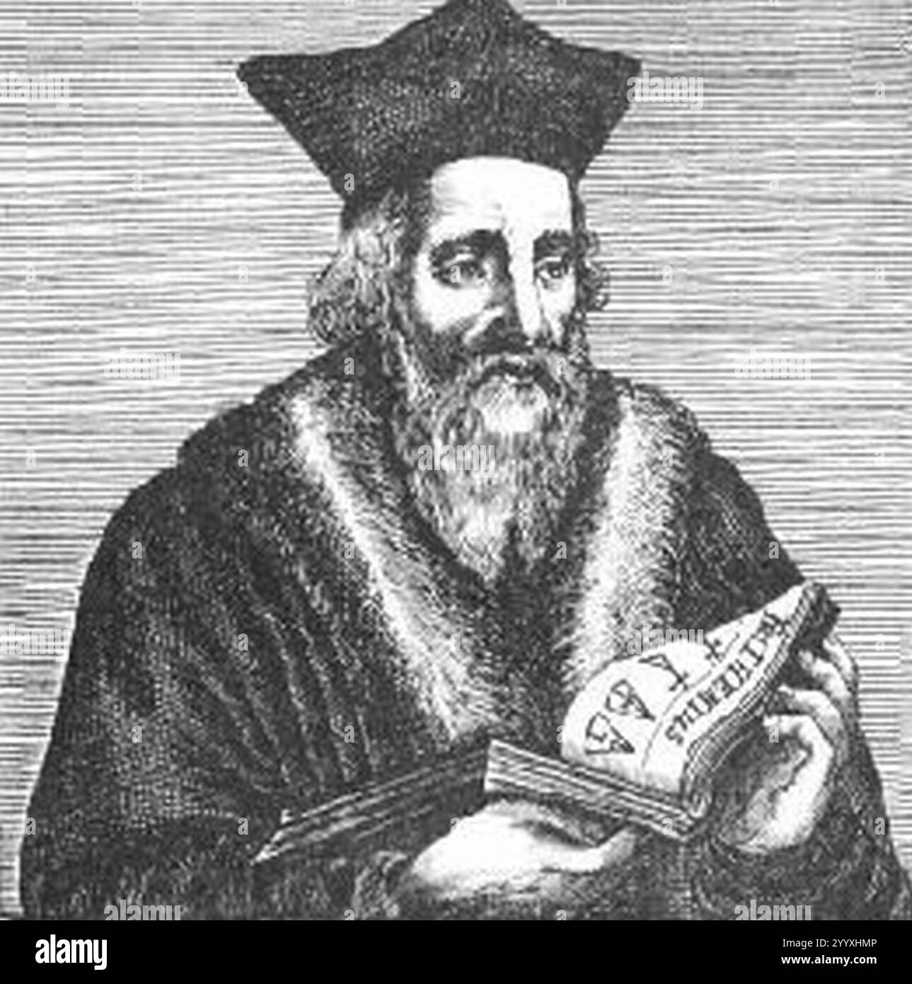 Edward Kelly prophet or seer to Dr Dee (abArt Stock Photo - Alamy