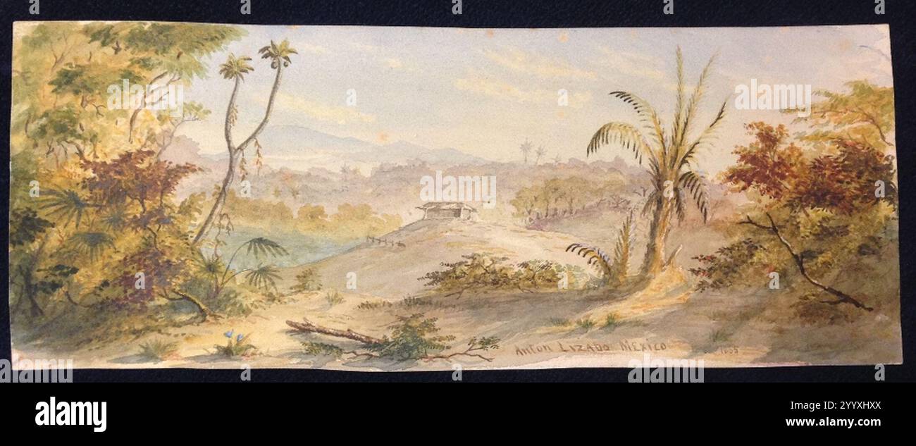 Edward Lawton Moss - Anton Lizado, Mexico 1865 Stock Photo - Alamy