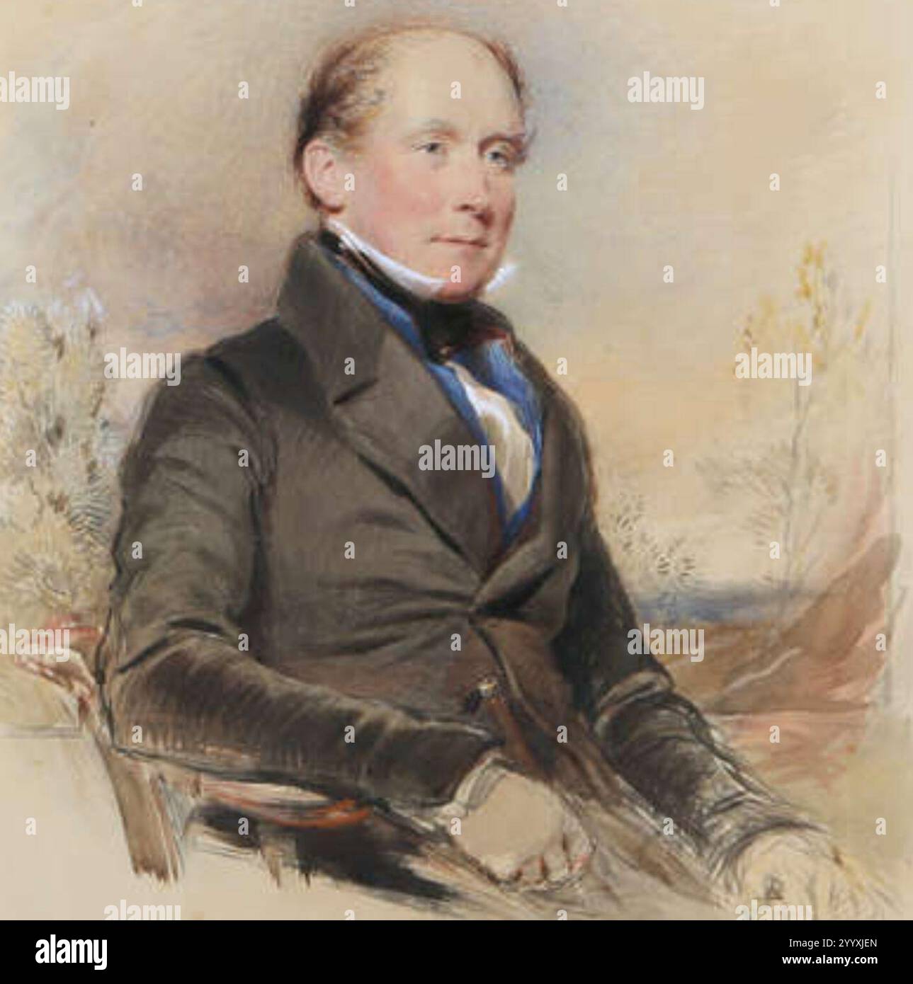 Edward Machen of Eastbach Court Stock Photo - Alamy