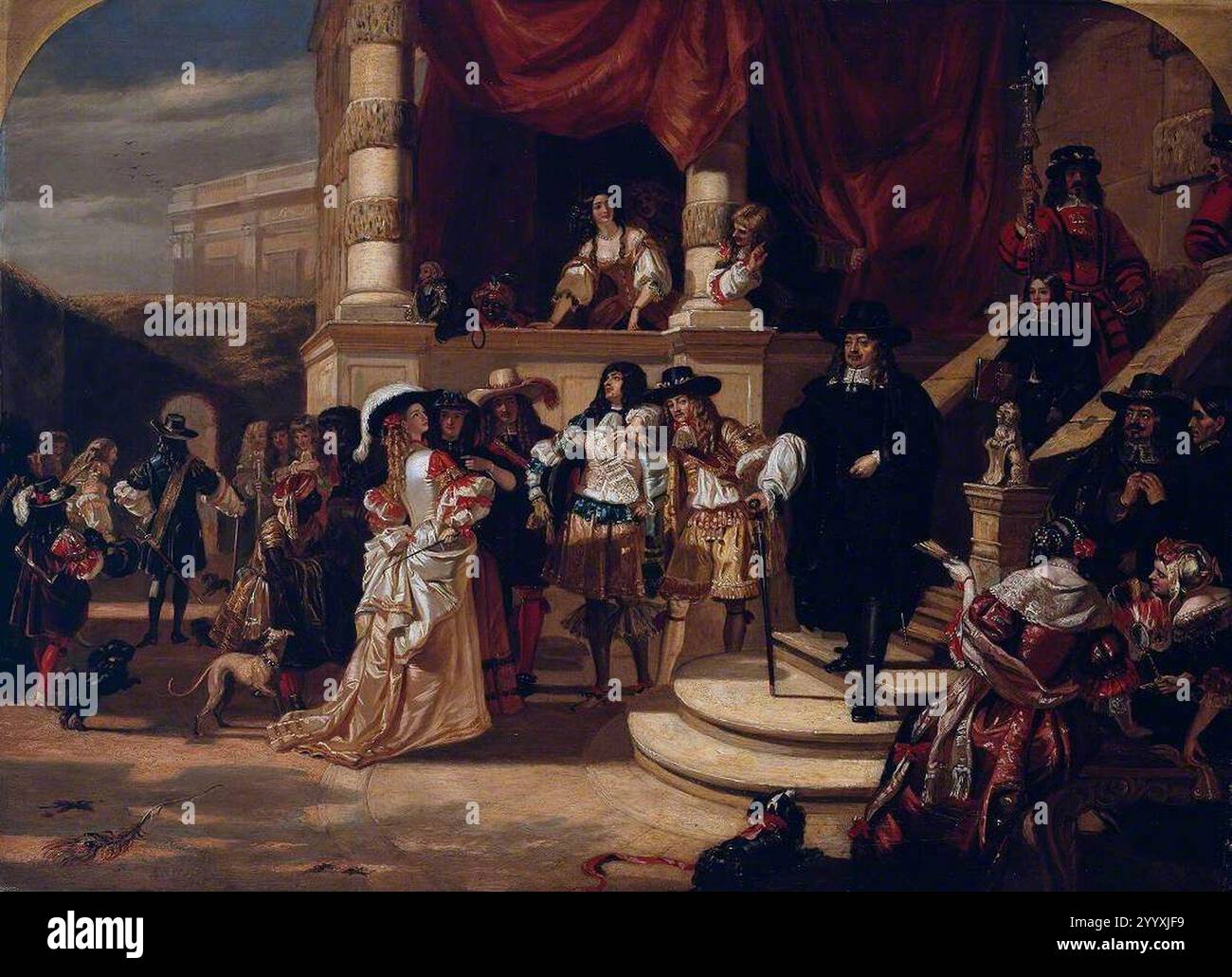 Edward Matthew Ward (1816-1879) - The Disgrace of Lord Clarendon, after ...