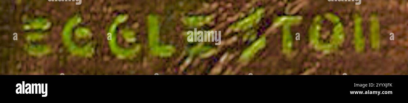 Edward Mason Eggleston, signature from artwork 1919 Stock Photo - Alamy