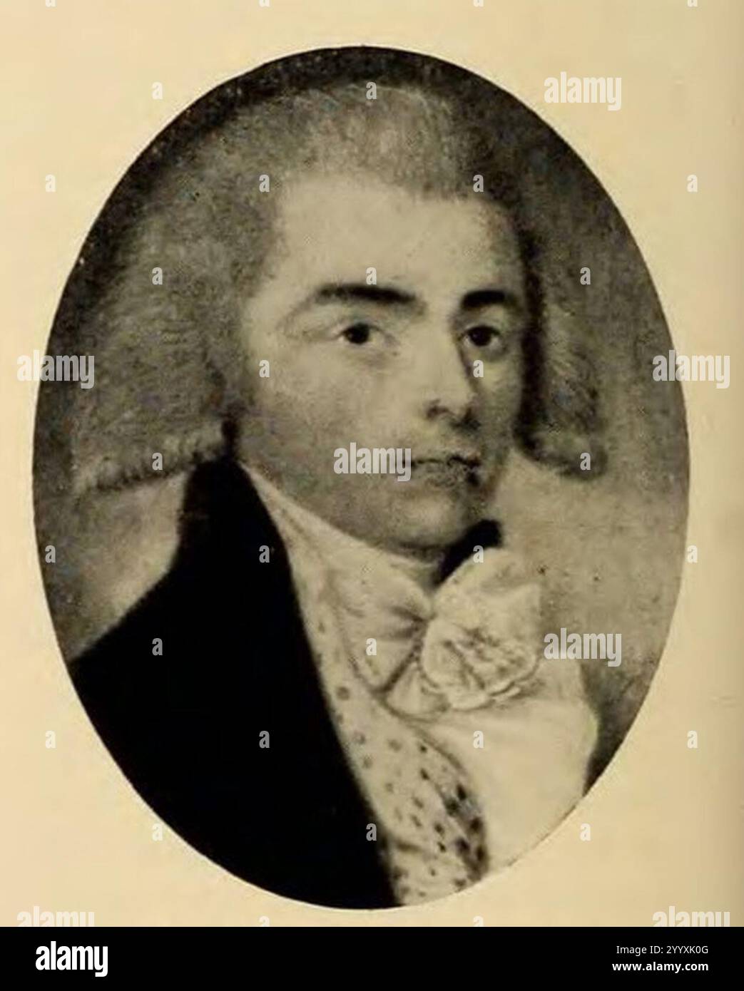 Edward Perry 1774-1800 Edward Greene Malbone (page 251 crop Stock Photo ...