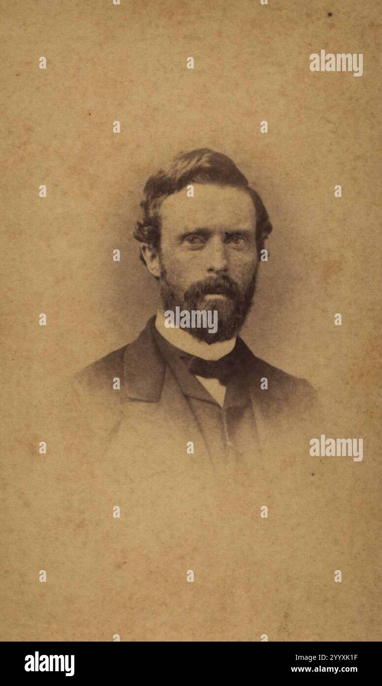 Edward Payson Church, mislabeled, photograph by H. L. Chase Stock Photo ...