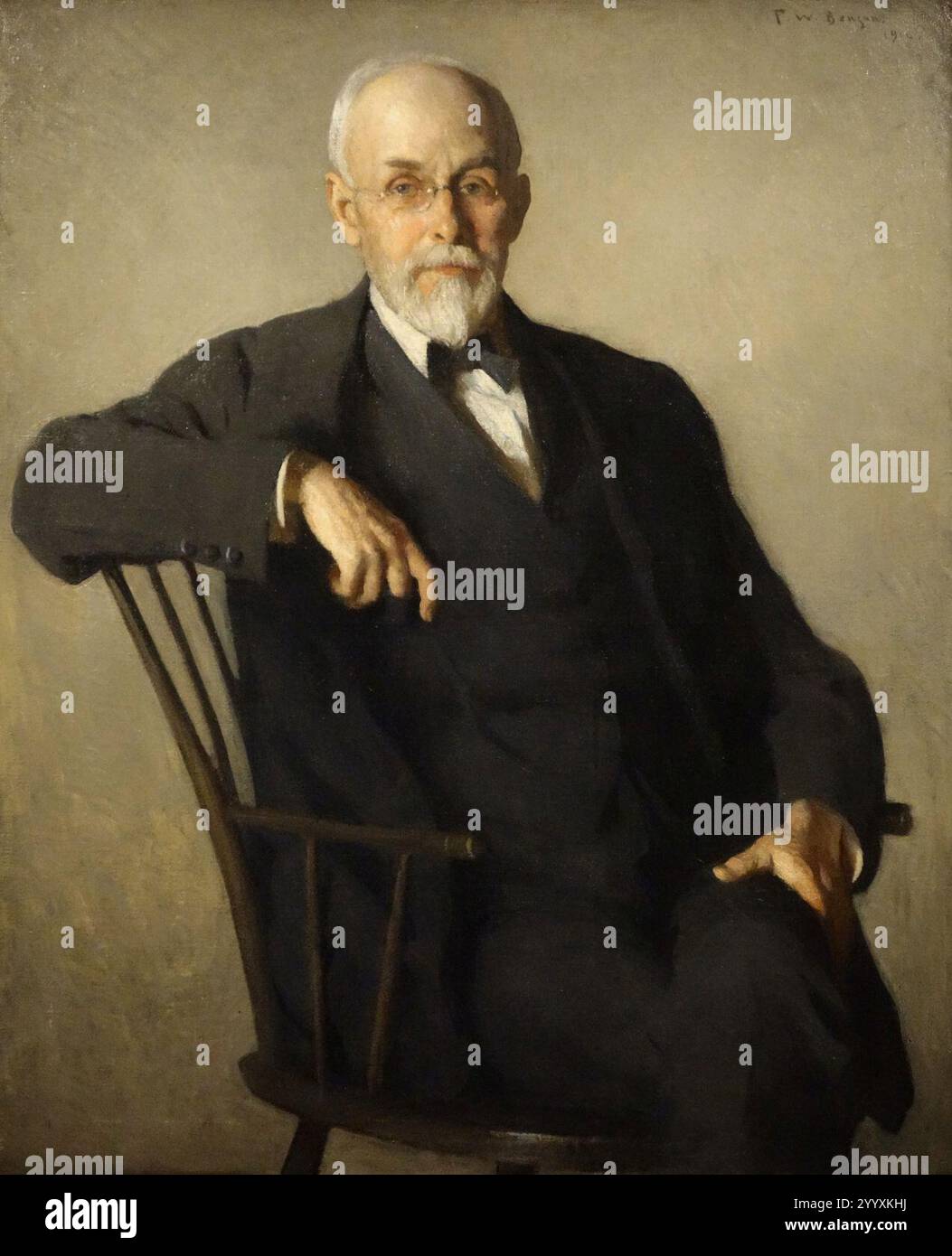 Edward Sylvester Morse - Frank Benson (PEM M4311 Stock Photo - Alamy