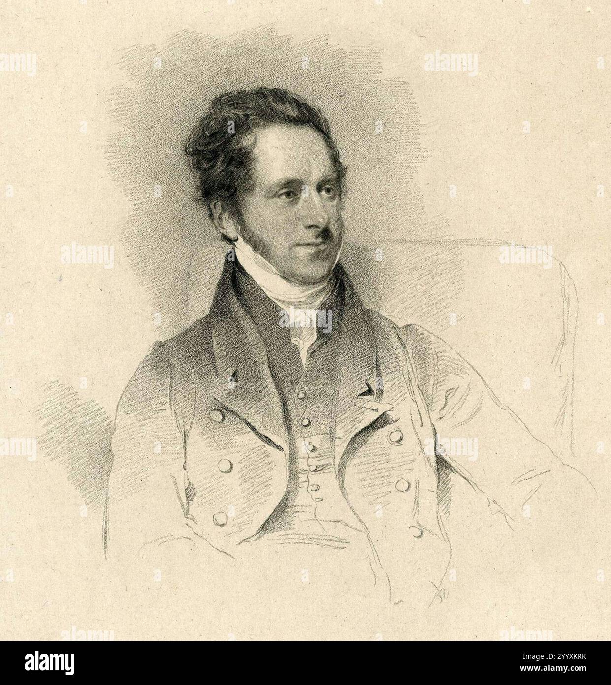 Edward Vernon Utterson - Posselwhite print of Jackson portrait Stock ...