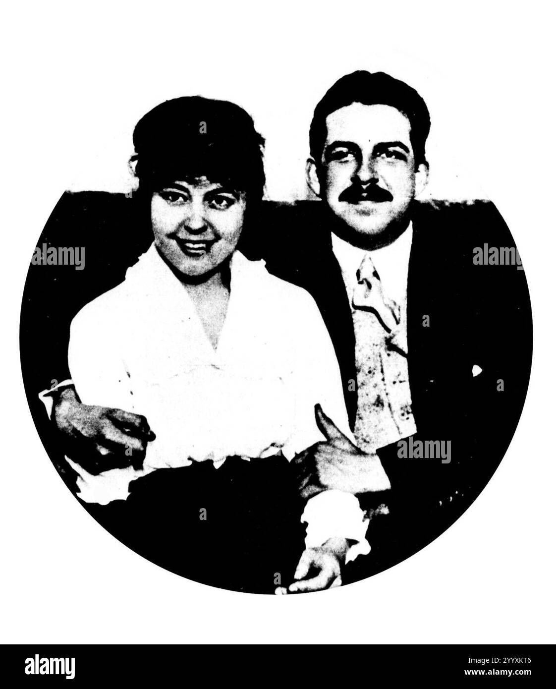 Edward Tuck French and wife Stock Photo - Alamy