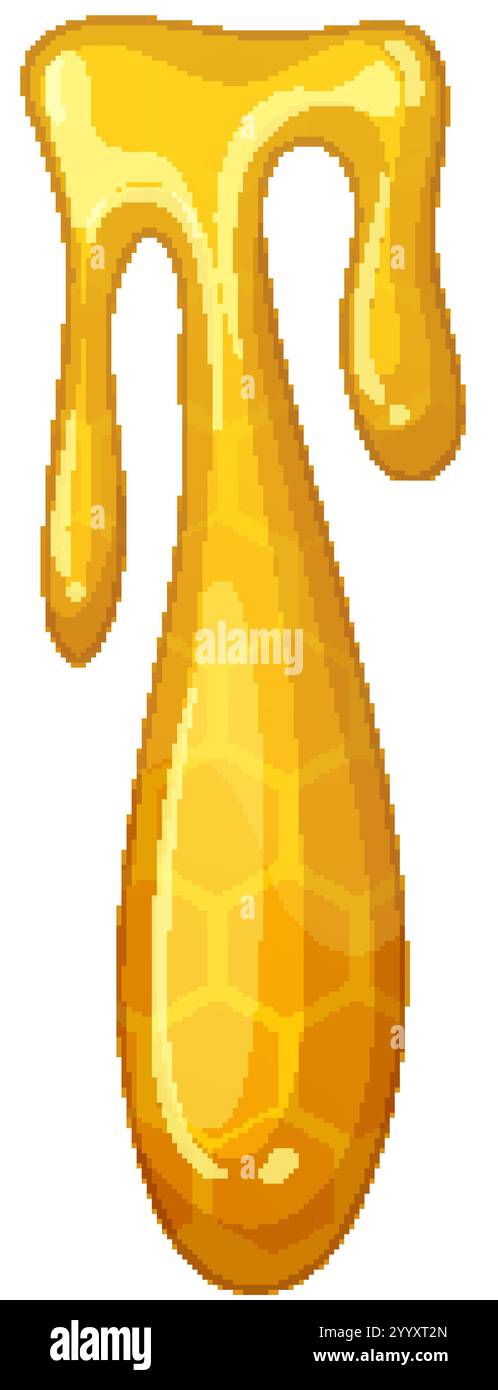 Viscous dripping Stock Vector Images - Alamy