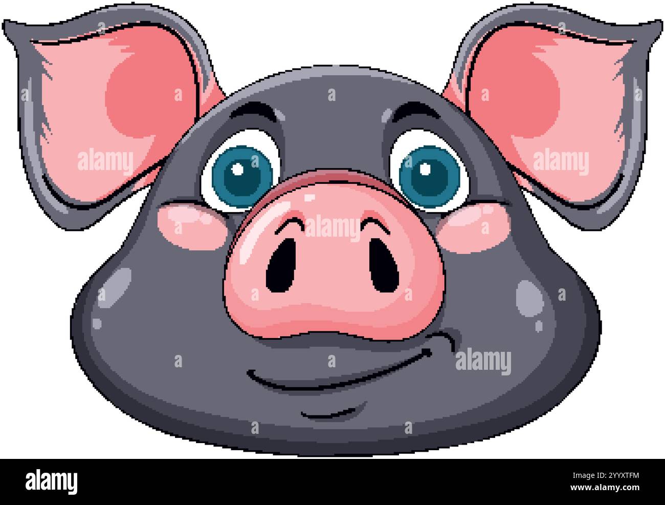 Pig animation for kids hi-res stock photography and images - Alamy