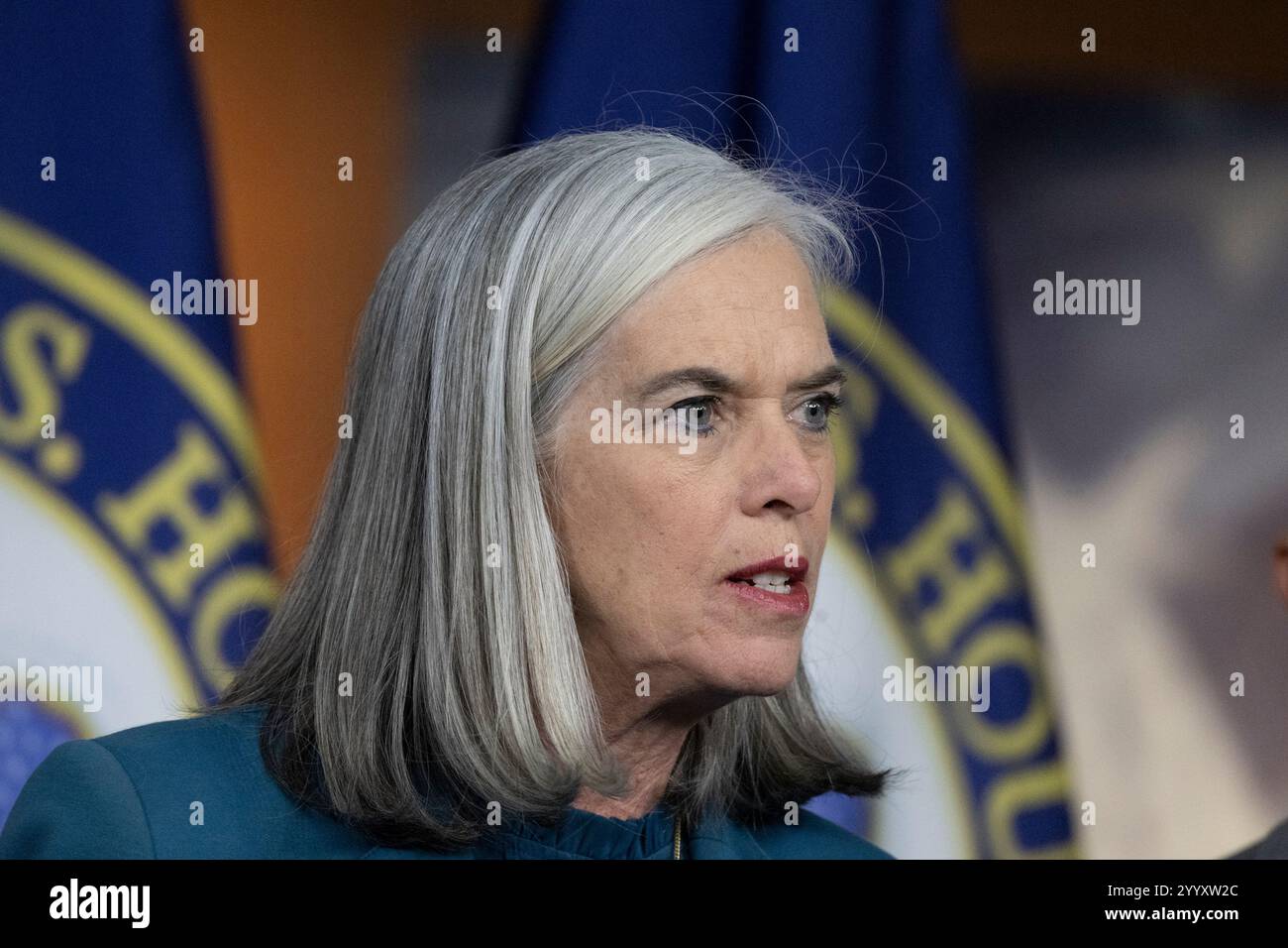 United States House Minority Whip Katherine Clark (Democrat of ...