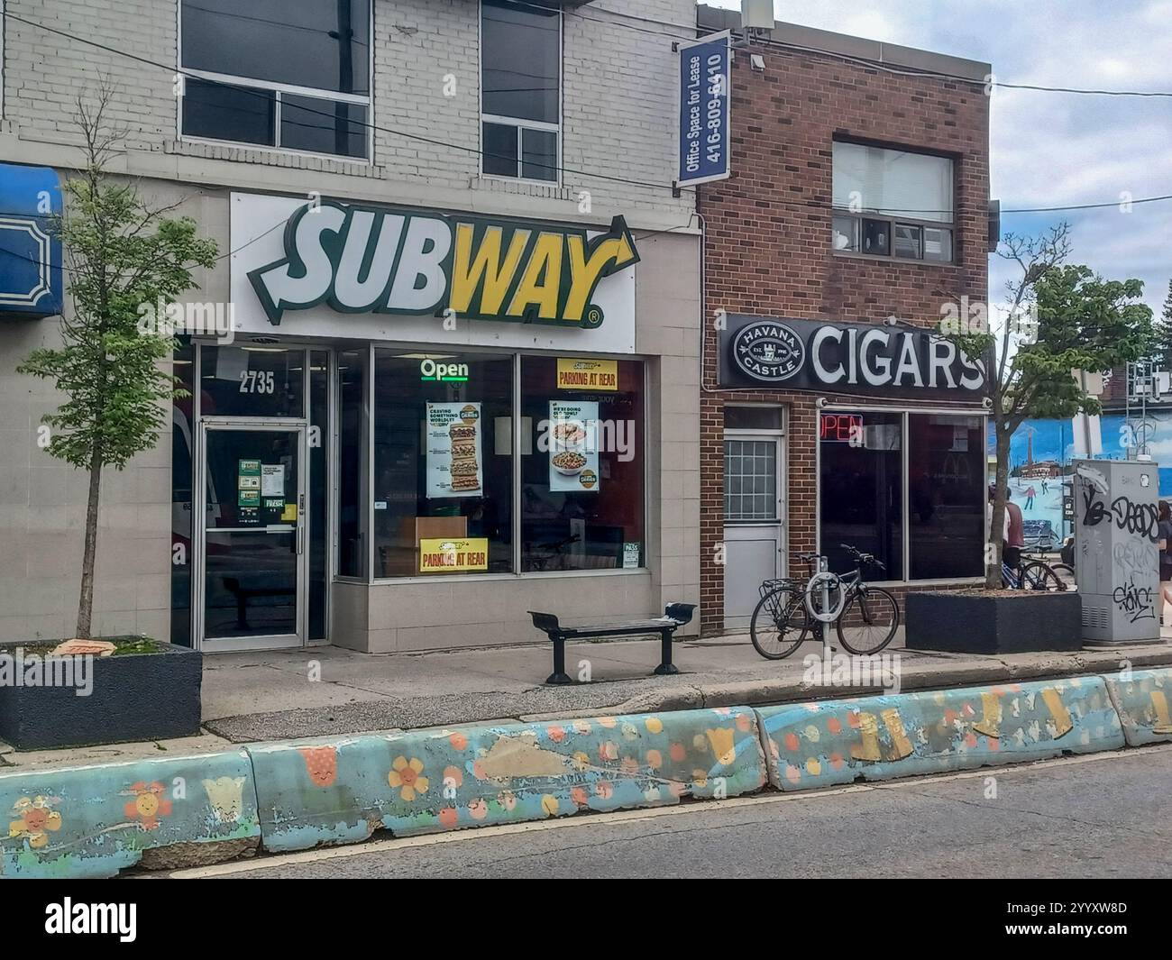 Toronto, ON, Canada – April 3, 2024: Subway is an American ...