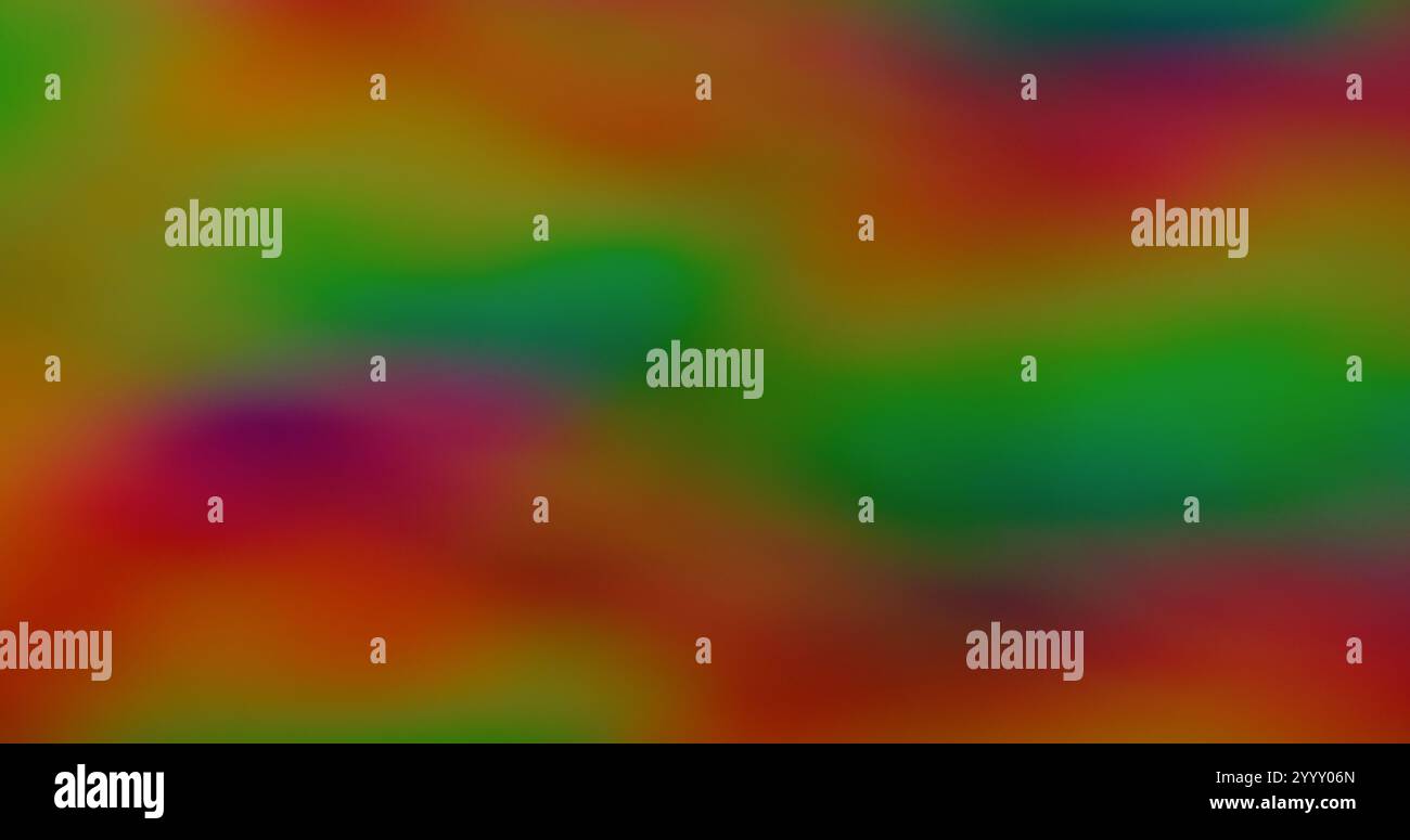 Blurred color diffraction. Rainbow gradient. Defocused leak green ...