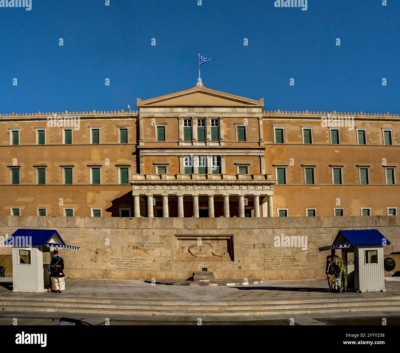 Athens, Attica - GR - Oct 26, 2024 The Greek Monument to the Unknown Soldier, in Syntagma Square ...