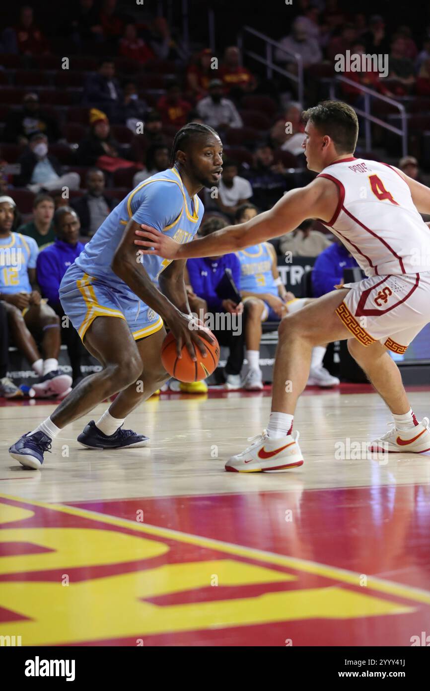 LOS ANGELES, CA - DECEMBER 22: Southern University Jaguars forward ...