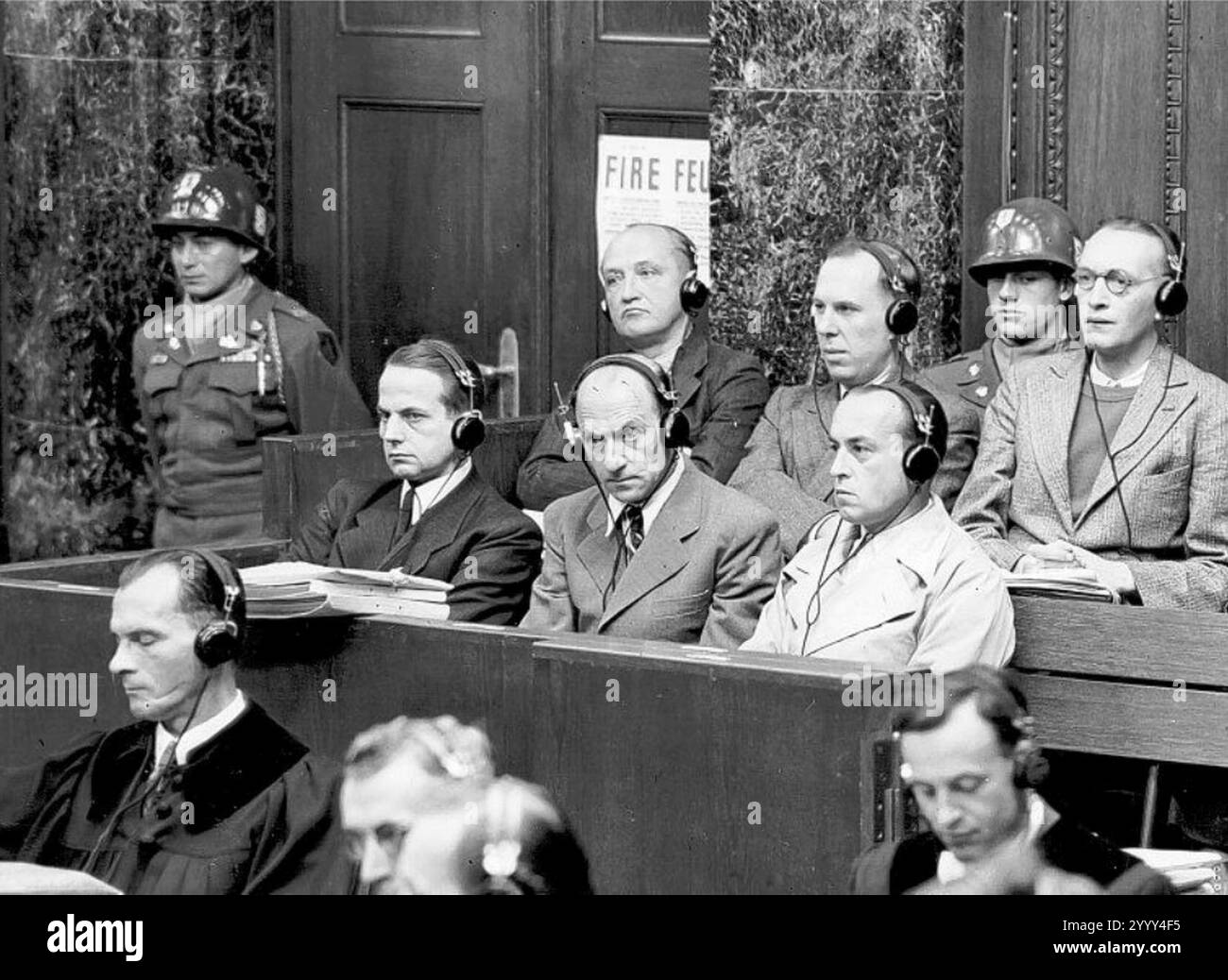 Einsatzgruppen-Prozess (1947-1948) Ohlendorf-Jost-Naumann-Biberstein ...