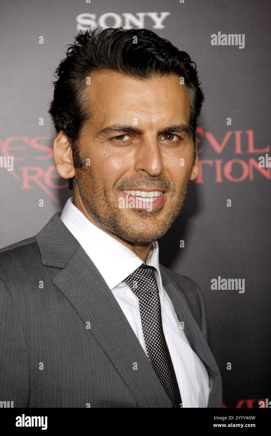 LOS ANGELES, CA - SEPTEMBER 12, 2012: Oded Fehr at the Los Angeles ...
