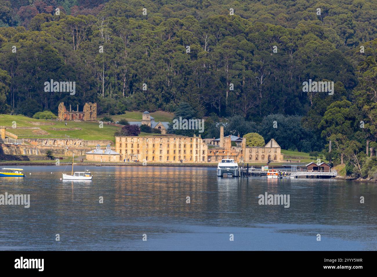 Port Arthur historic penal settlement in Tasmania,Australia, now a ...