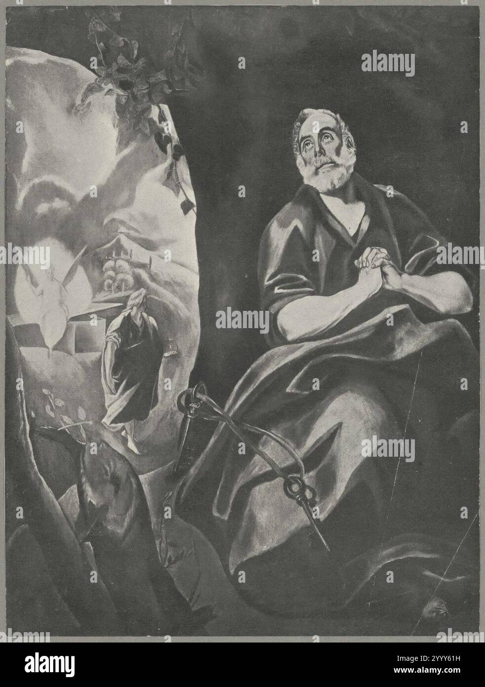 El Greco - Tears of Saint Peter, Lionel Harris Stock Photo - Alamy