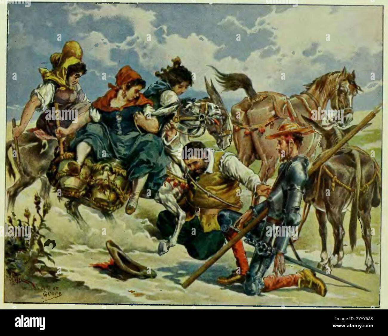 El Ingenioso Hidalgo Don Quijote de La Mancha (1905, vol 1) (page 81 ...