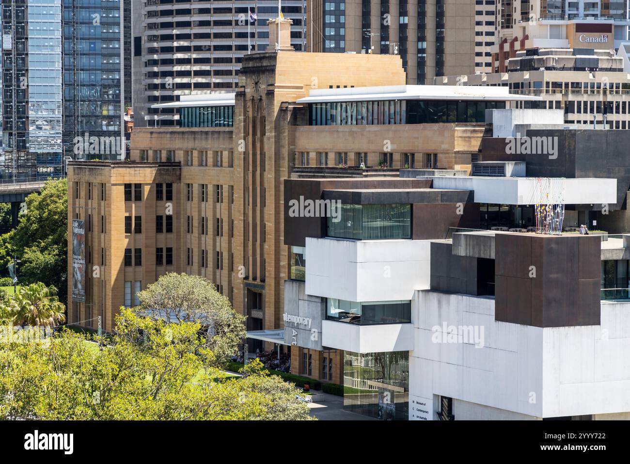 Museum of Contemporary Art, MCA, at Circular Quay in Sydney city centre ...