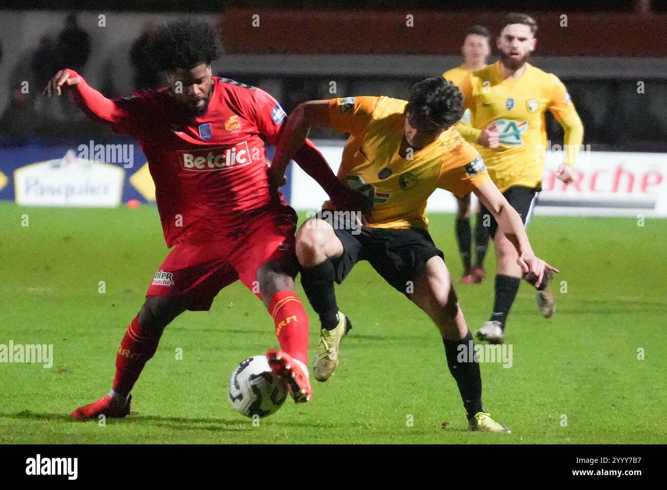 Jason Tré of Quevilly-Rouen Métropole during the French Cup, round of ...