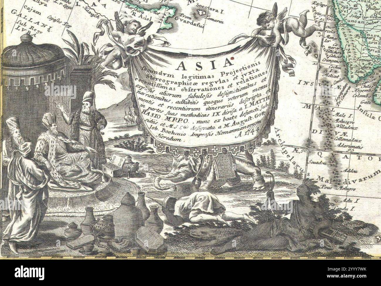 An elaborate cartouche hi-res stock photography and images - Alamy