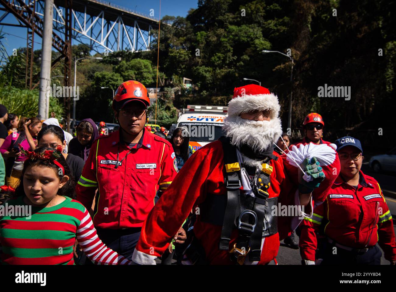 Guatemala City, Guatemala City, Guatemala. 22nd Dec, 2024. The mayor of ...