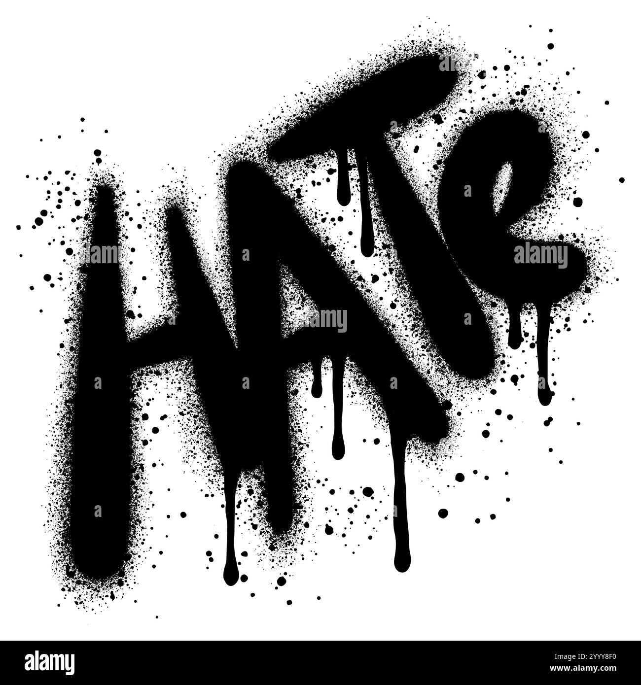 Street hate Stock Vector Images - Alamy