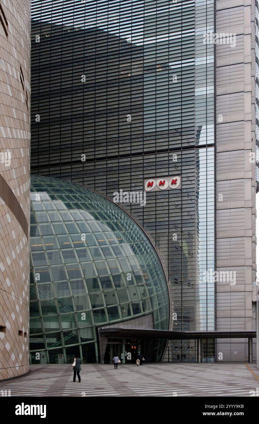 NHK Studios building in Osaka designed by Cesar Pelli & Associates ...