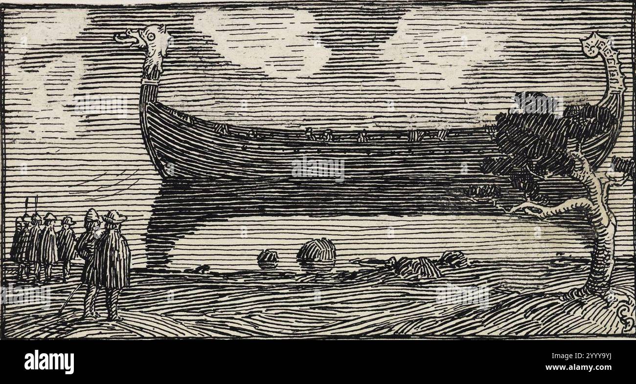 Halfdan Egedius - The Long Serpent - Ormen lange Stock Photo - Alamy