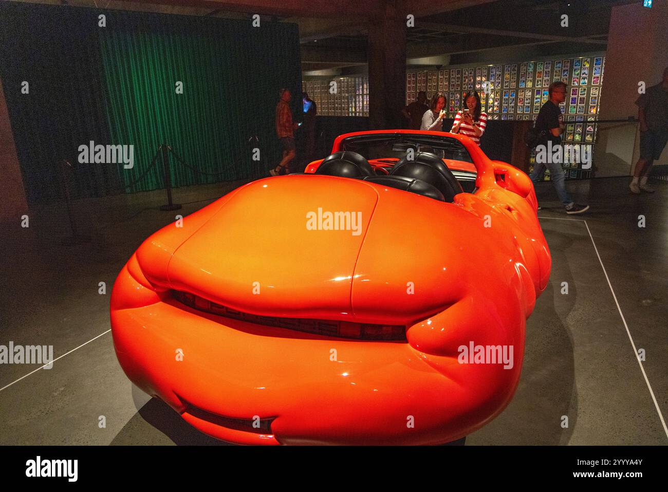 MONA Hobart, Museum of Old and New Art, Fat Car by Erwin Wurm based on ...