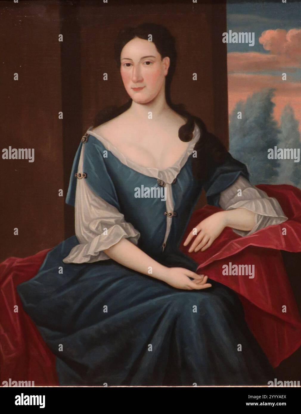 Mrs. Jacob Franks (Abigaill Levy), attributed to Gerardus Duyckinck I ...